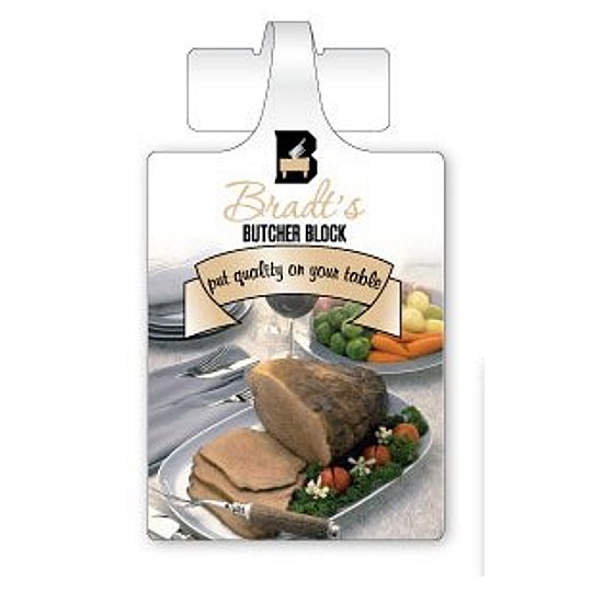 STY-DNG-4x3 - 4" X 3" Styrene Plastic Shelf Dangler